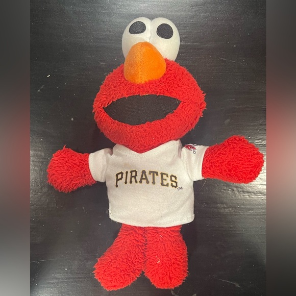 Seaseme Street | Toys | Pittsburgh Pirates Elmo Plush Sesame Street Sga ...